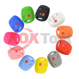 Silicone Cover for Toyota, Prado, Previa 4700 Remote Keys - 5 Pieces