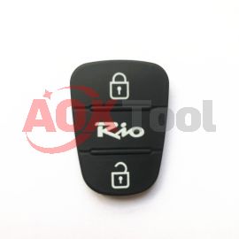 3 Buttons Remote Key Rubber Pad for VW Skoda Octavia Seat Leon GTI ...