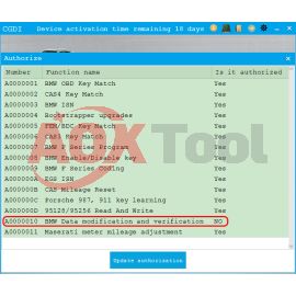 BMW Data modification and verification for CGDI Prog BMW MSV80 Key Programmer