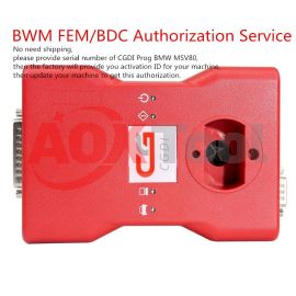BWM FEM/BDC Authorization for CGDI Prog BMW MSV80