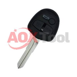 3 Buttons Remote Key Shell for Mitsubishi Pajero - Pack of 5
