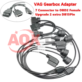 For VAG Gearbox Adapter Gearbox Cable with DB 15Pin cable for VAG DQ250 ...