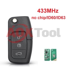 (315/433MHz) 3 Buttons Ford Remote Key