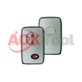 3 Buttons Smart Key Shell for Toyota - Pack of 5